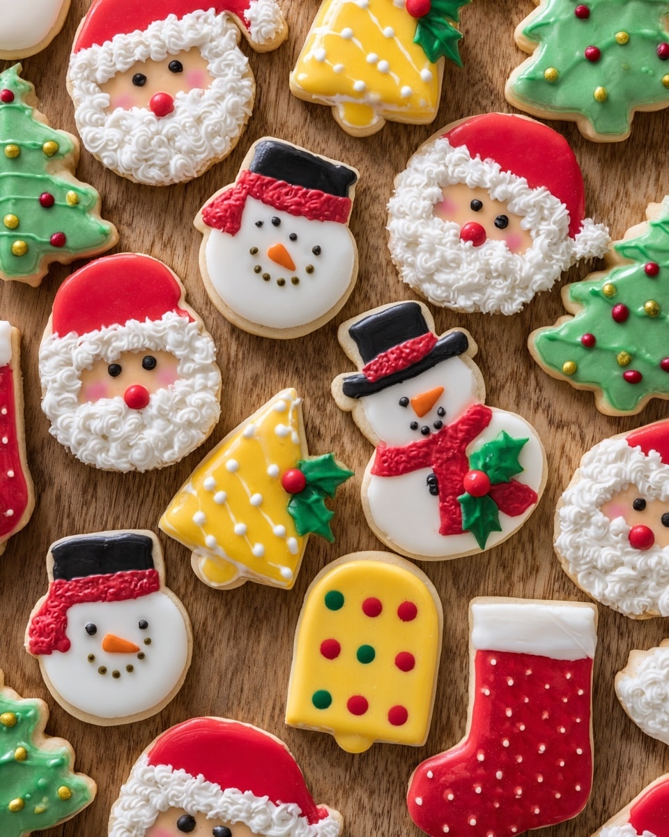 Holiday Cut-Out Sugar Cookies: Festive & Easy Decorated Cookies