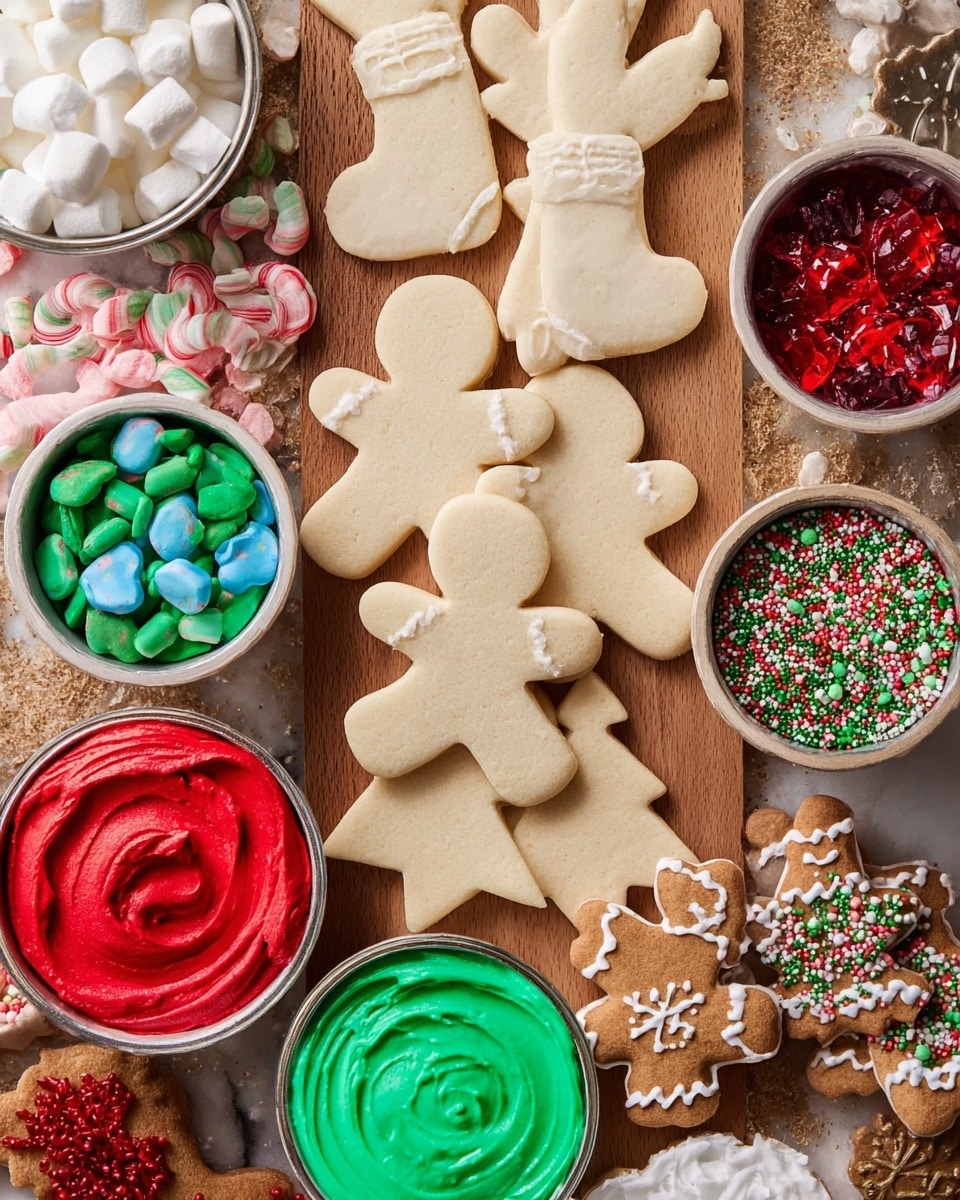Christmas Sugar Cookie Decorating Board | Festive Holiday Activity